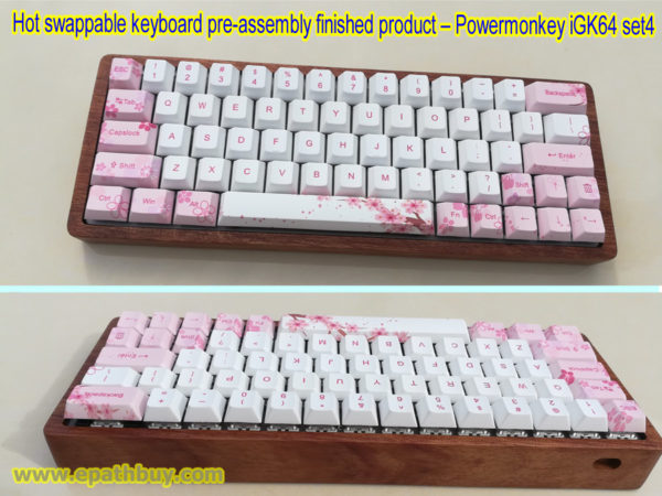 Wooden mechanical keyboard custom kits, wooden keyboard diy custom kits