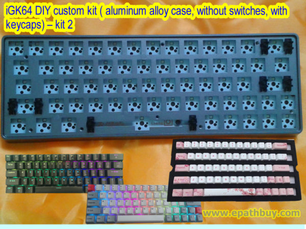 iGK64 (GK64 ) keycaps sets (photic ABS keycaps, PBT dye-subbed keycaps ...